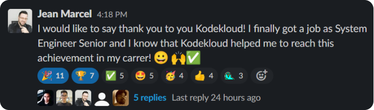Community Kodekloud 3508